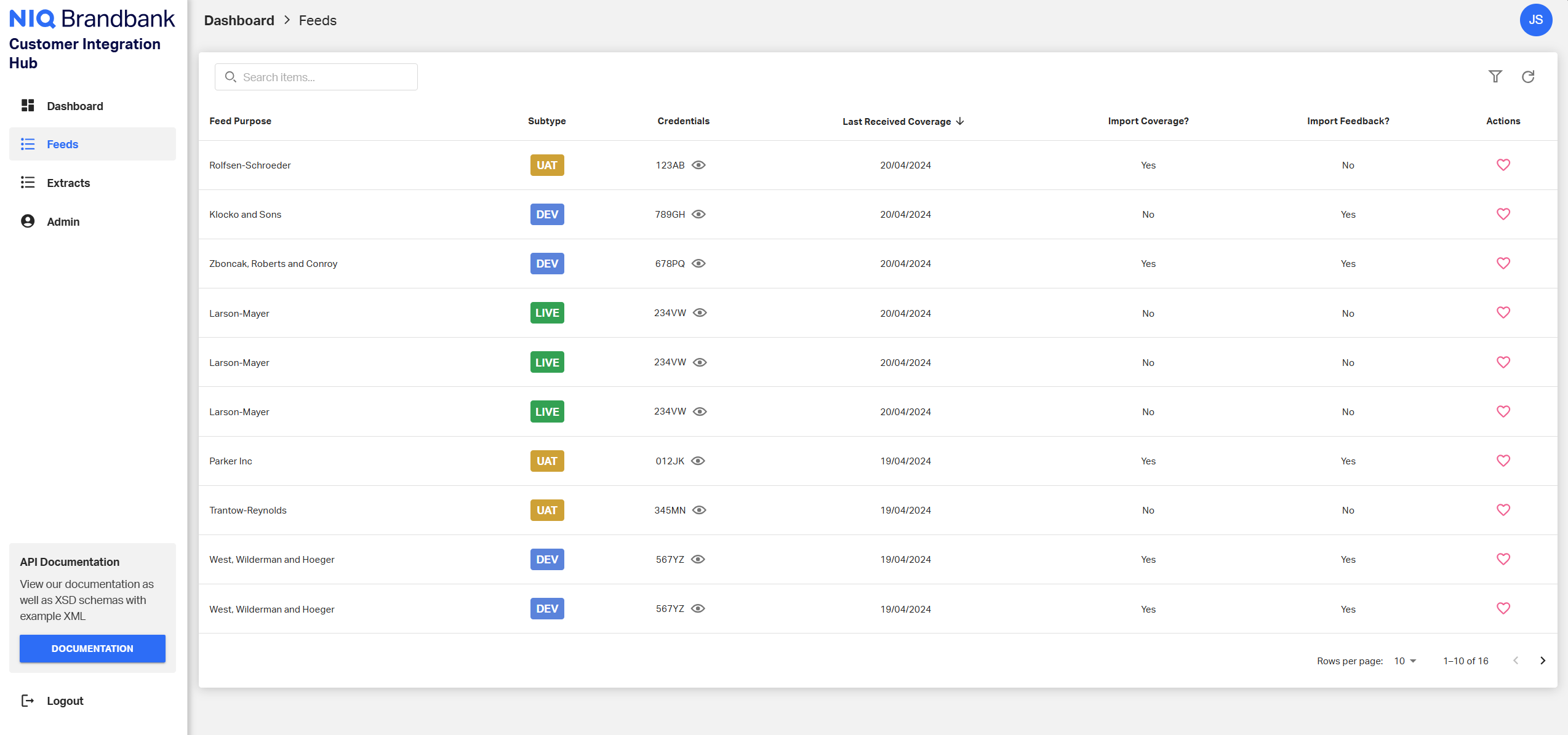 Customer Integration Hub